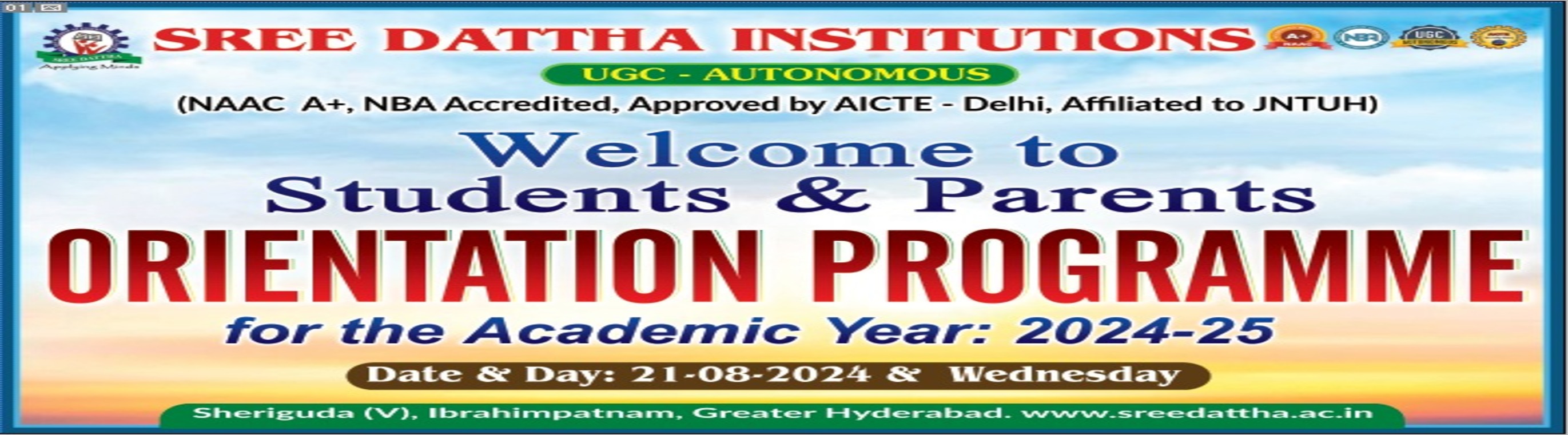 Home | Sree Dattha Group of Educational Institutions